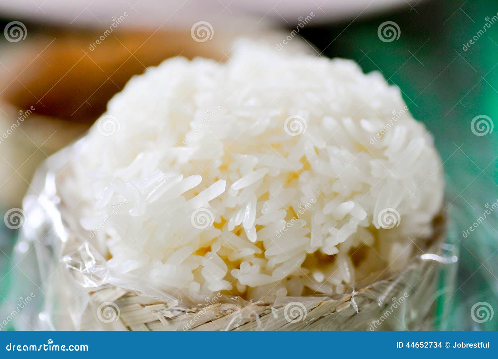 Thai sticky rice stock photo. Image of light, foodstuffs - 44652734