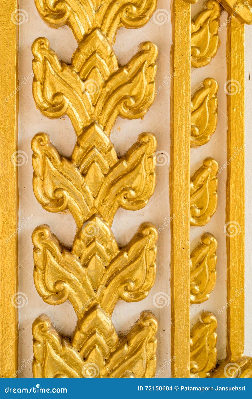 Thai stucco stock photo. Image of decoration, east, artistic - 72150604