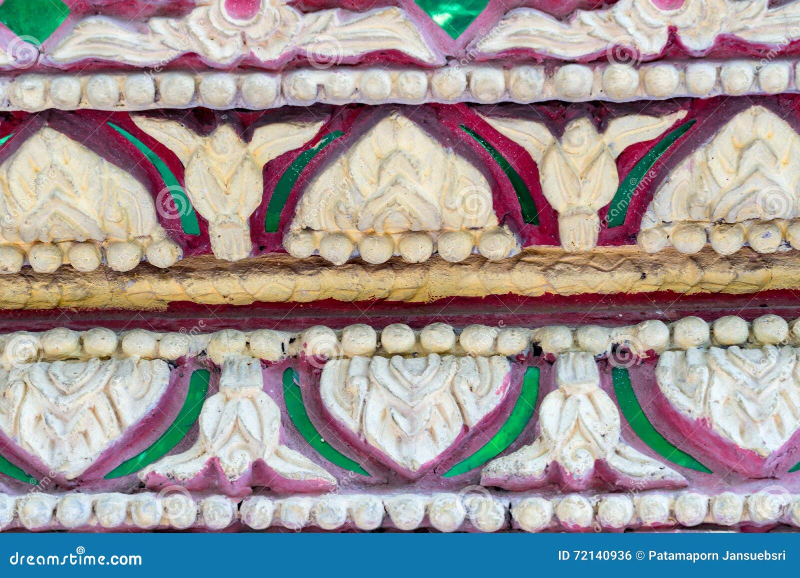Thai stucco stock photo. Image of culture, tradition - 72140936