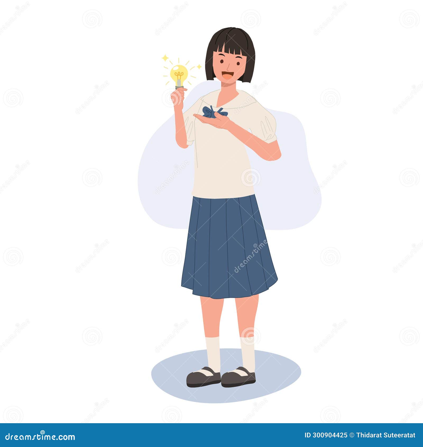 Thai Student in Uniform Sparking Education Innovation with Fresh Ideas ...