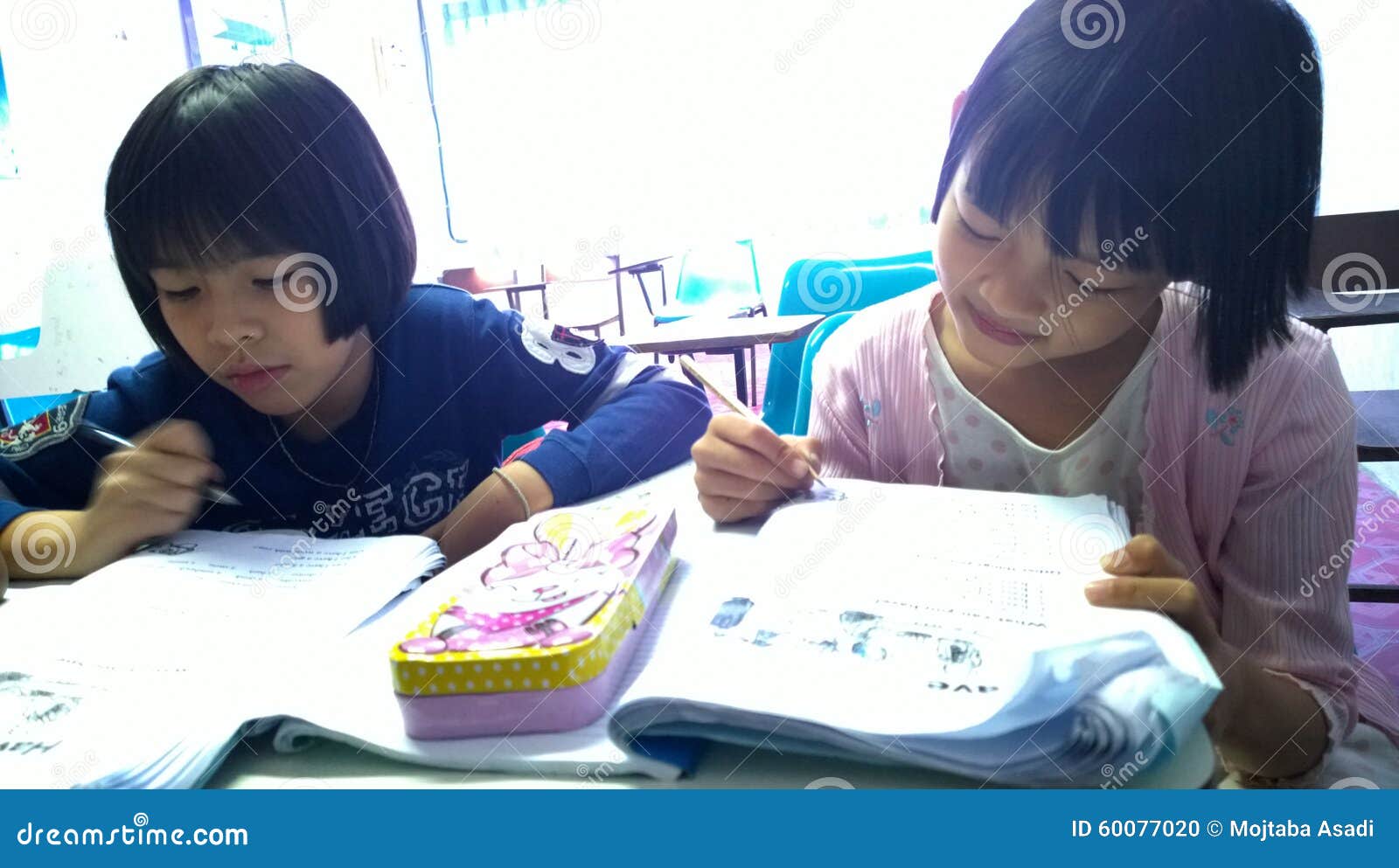Thai Students Learning English Editorial Image - Image of students ...