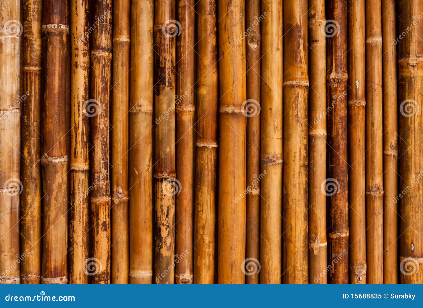 Thai Style Bamboo House Wall Stock Image - Image of bamboo, house: 15688835