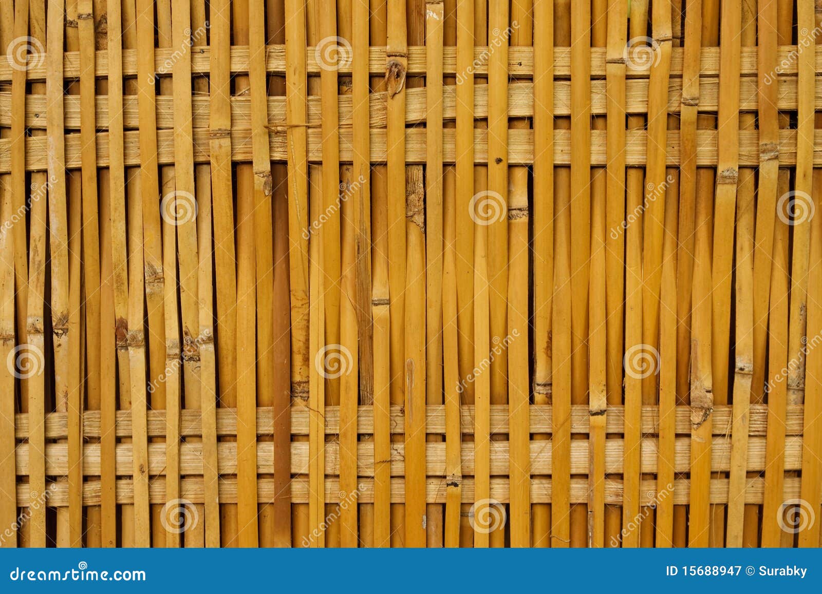 Thai Style Bamboo House Wall Stock Image - Image of decoration, chinese ...