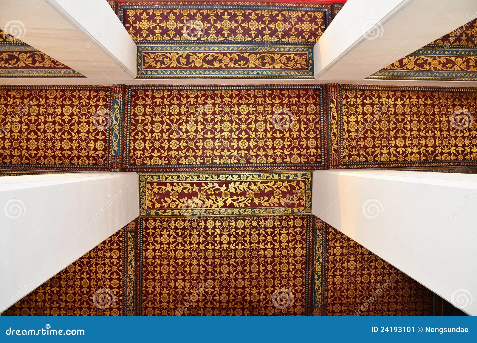 Thai Style Ceiling Royalty-Free Stock Photo | CartoonDealer.com #24193101