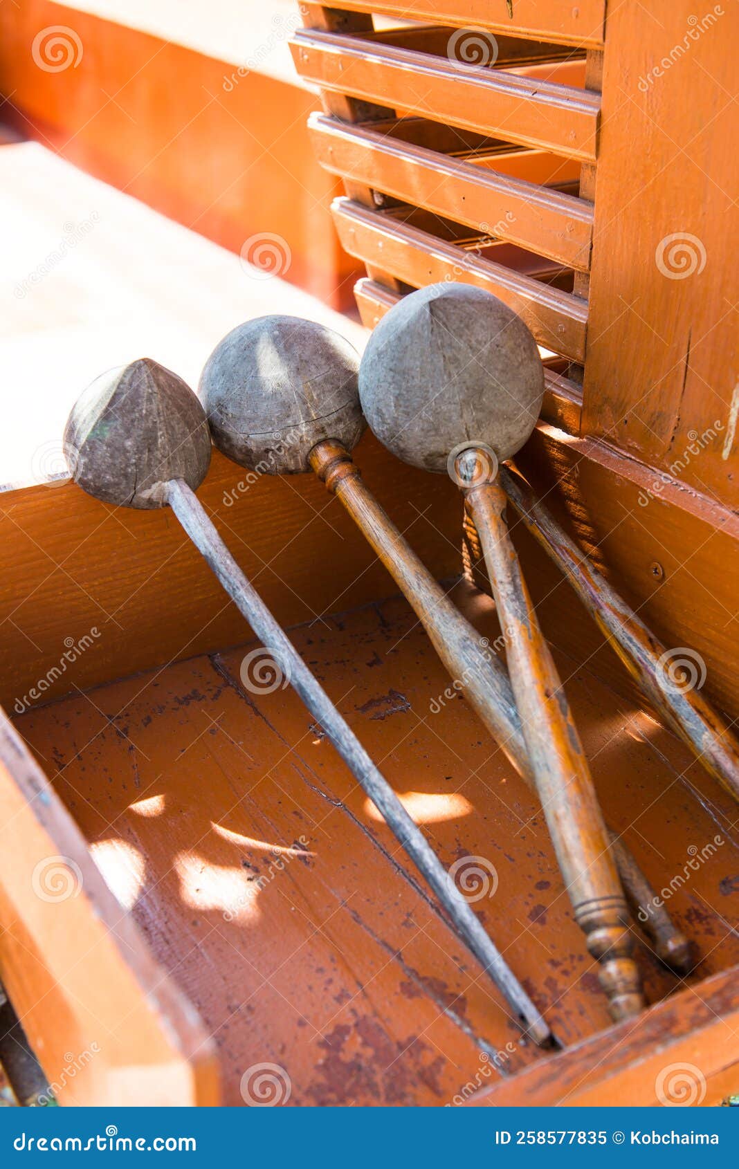 Thai Style Dipper in Wiang Ka Long Cultural Learning Center Stock Image ...