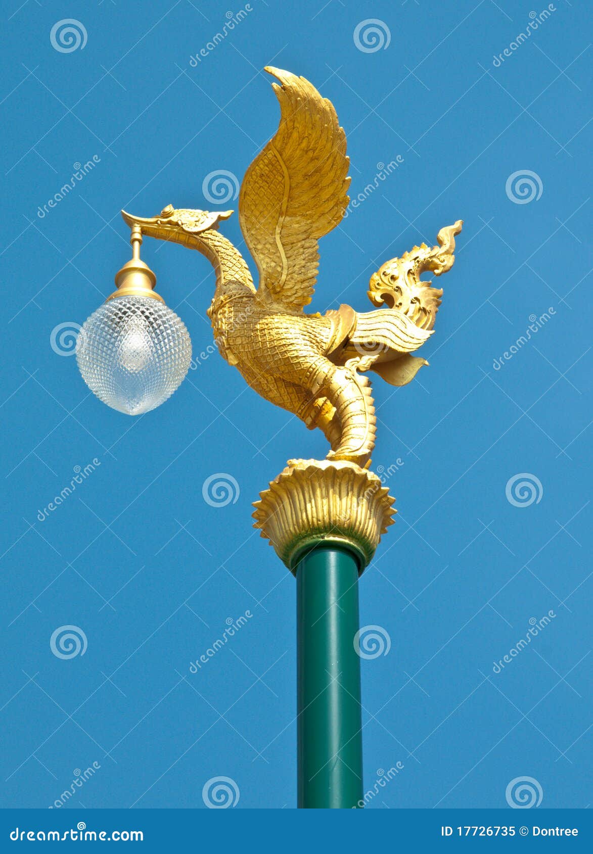 Thai style light stock image. Image of blue, lantern - 17726735