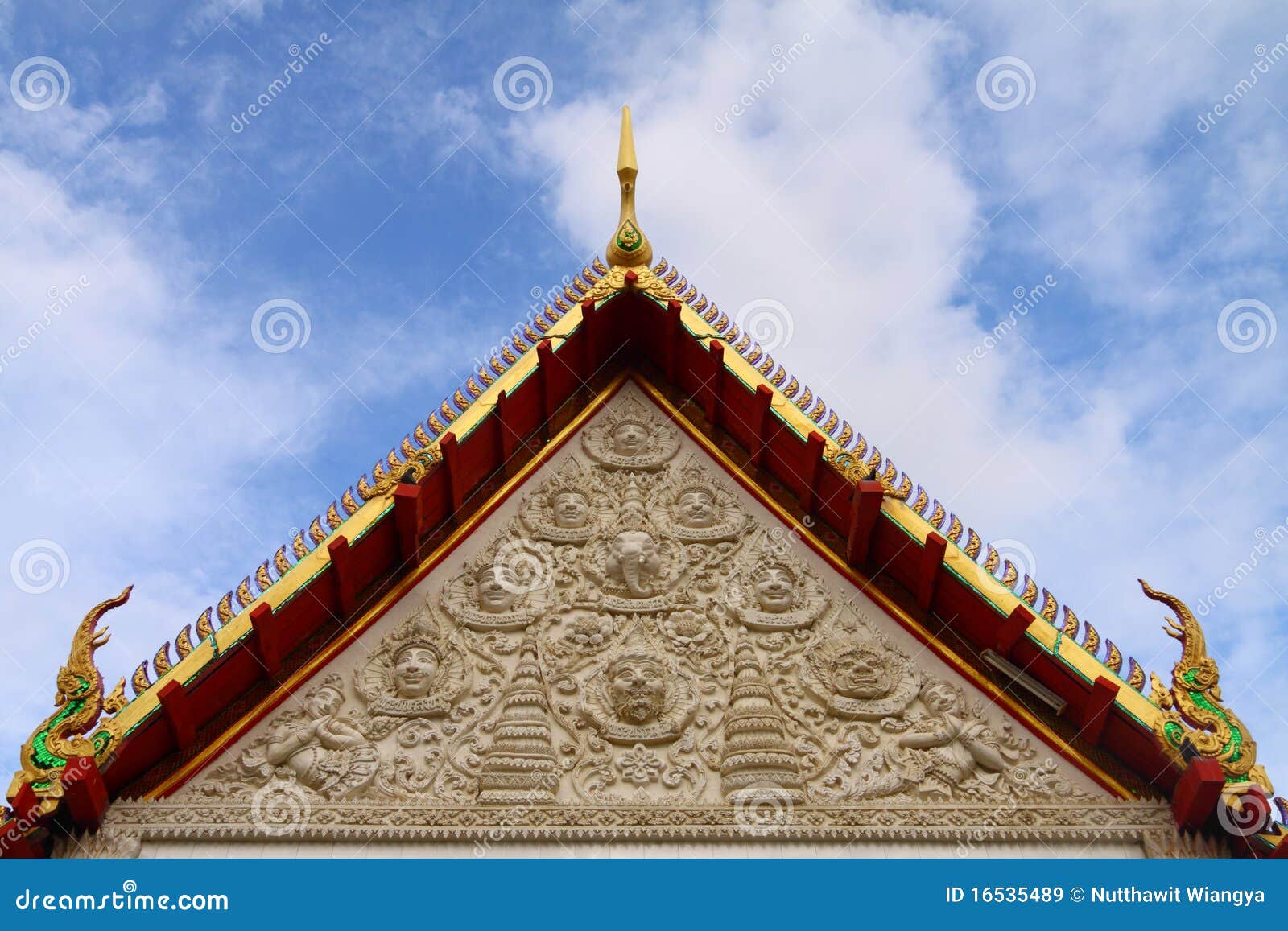 Thai style molding art stock image. Image of religion - 16535489