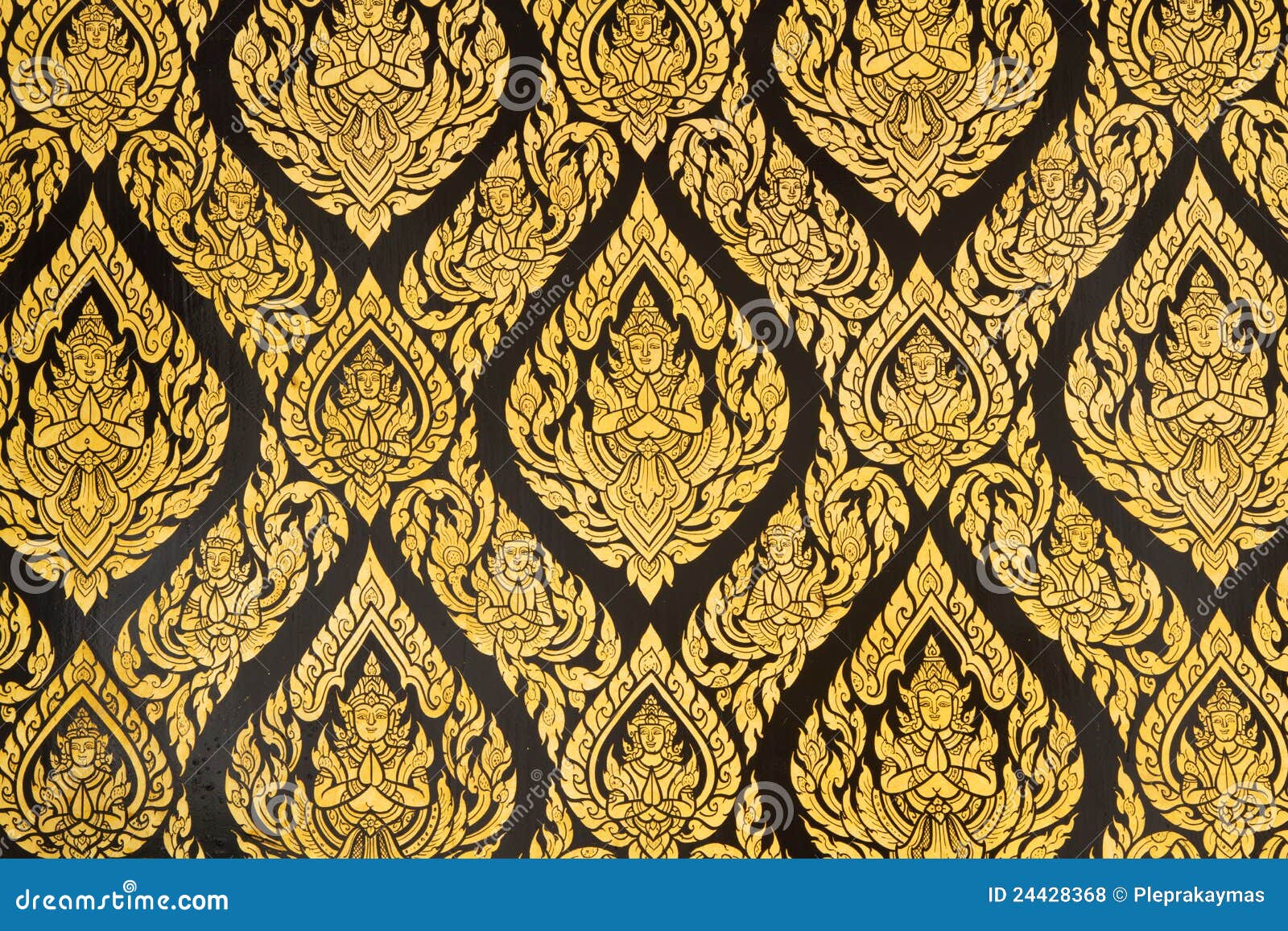 Thai style painting art stock photo. Image of background - 24428368