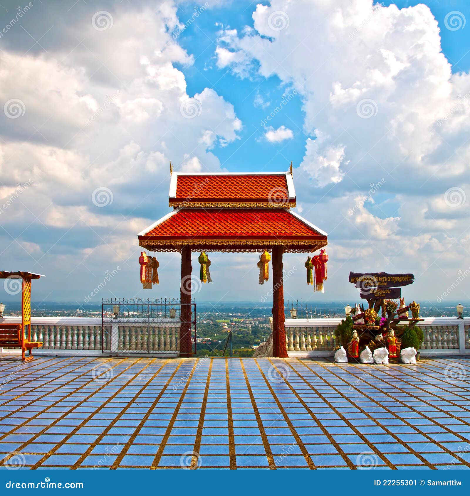 Thai-style roof stock image. Image of style, scenic, thailand - 22255301