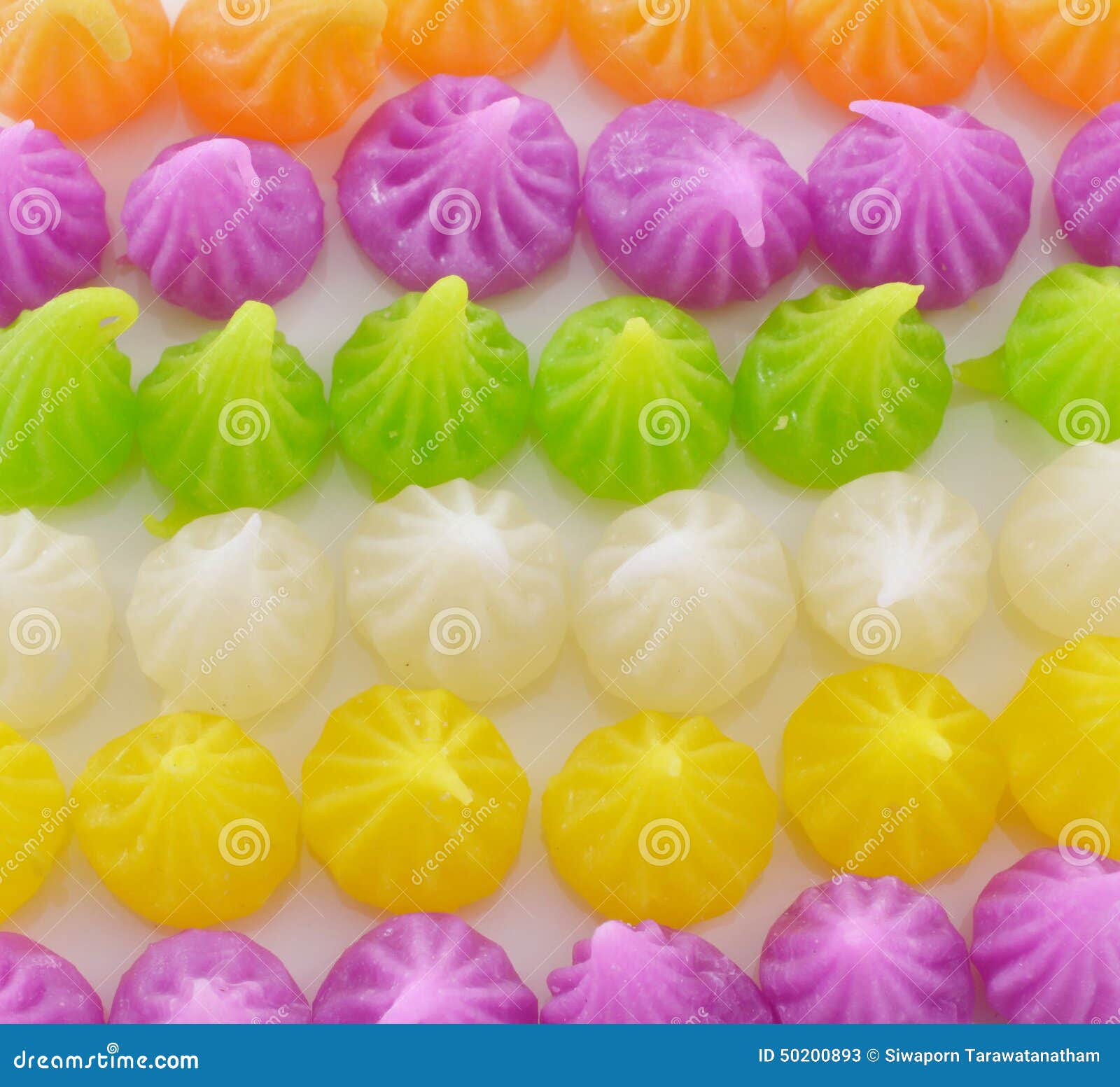 Thai Style Sweet Dessert (a-lua) Stock Image - Image of background ...