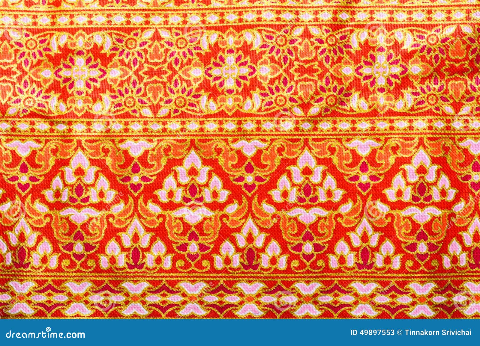 Thai style texture fabric stock image. Image of classic - 49897553