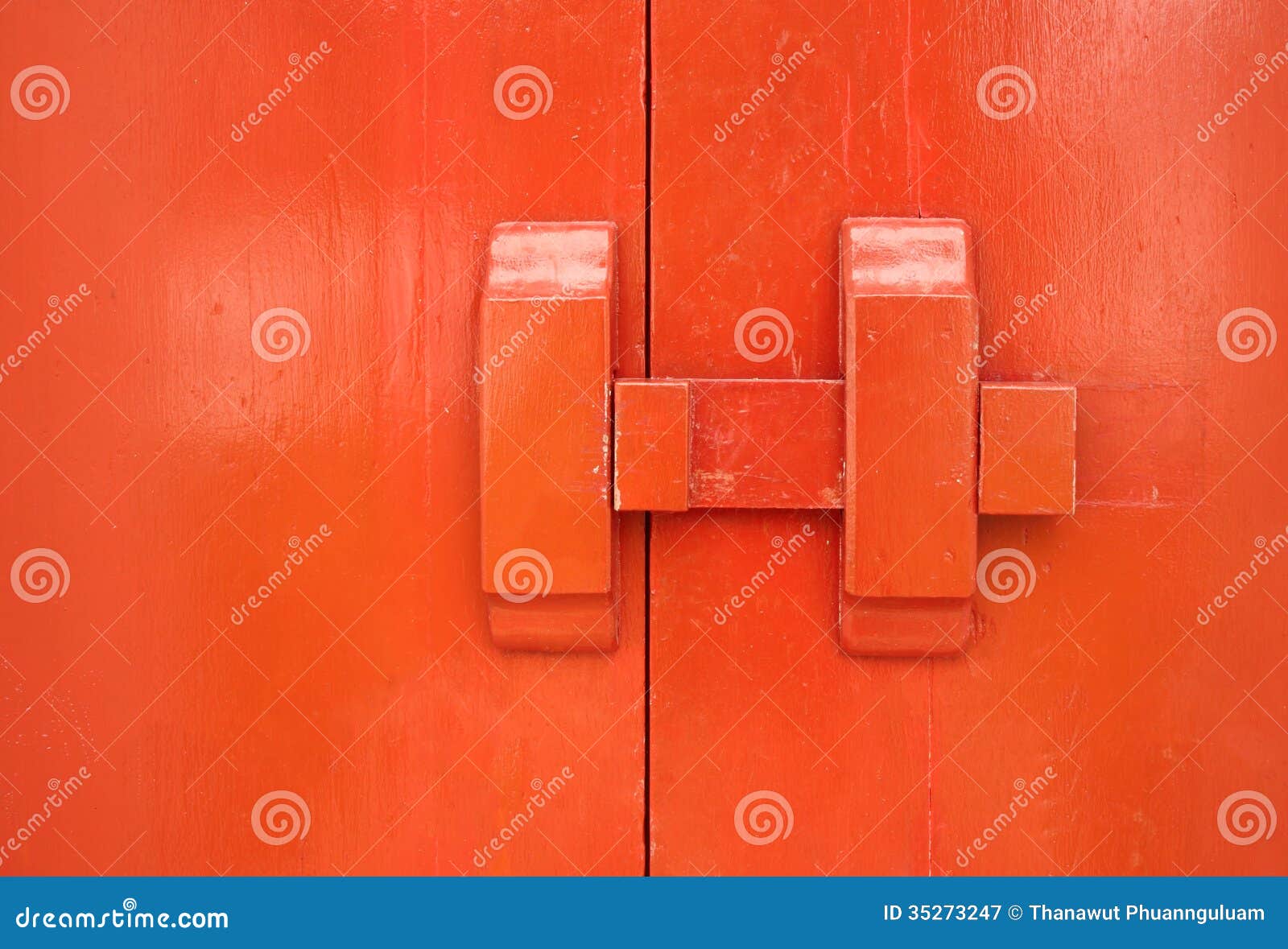 Thai style wooden latch stock image. Image of plank, antique - 35273247