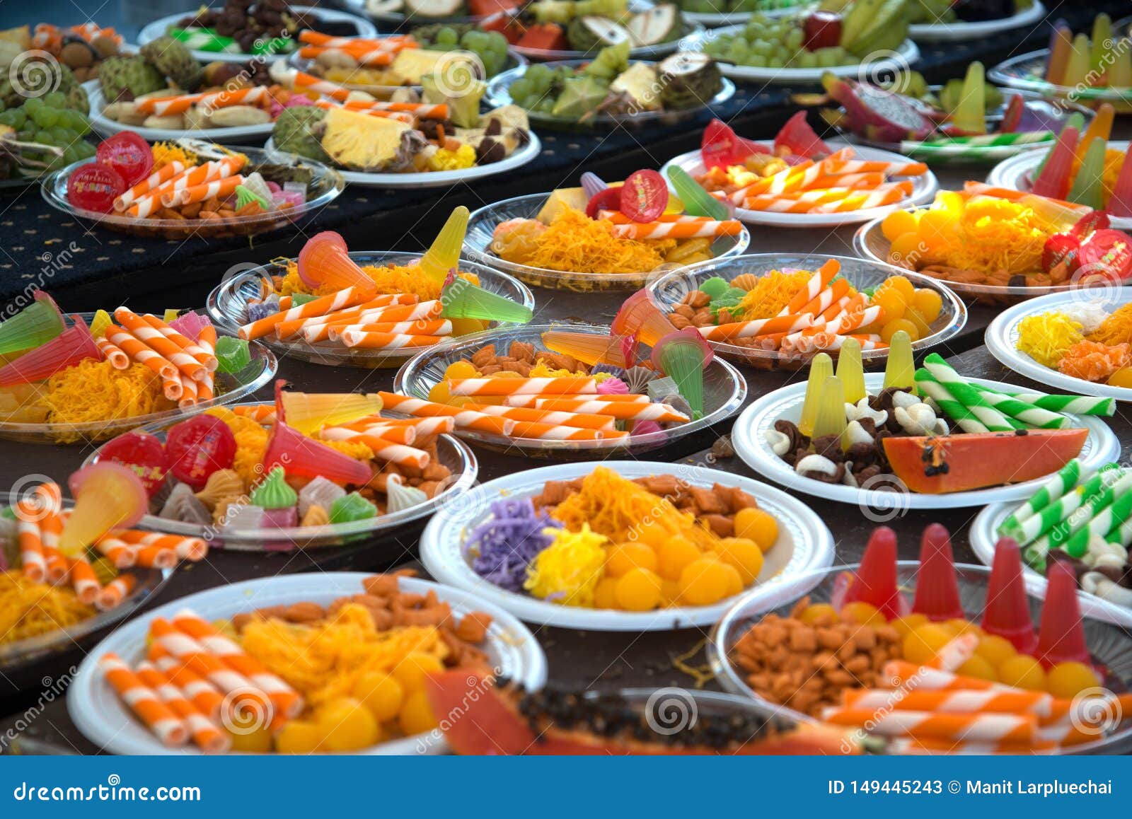 Sweets And Fruits Royalty-Free Stock Photo | CartoonDealer.com #51352779