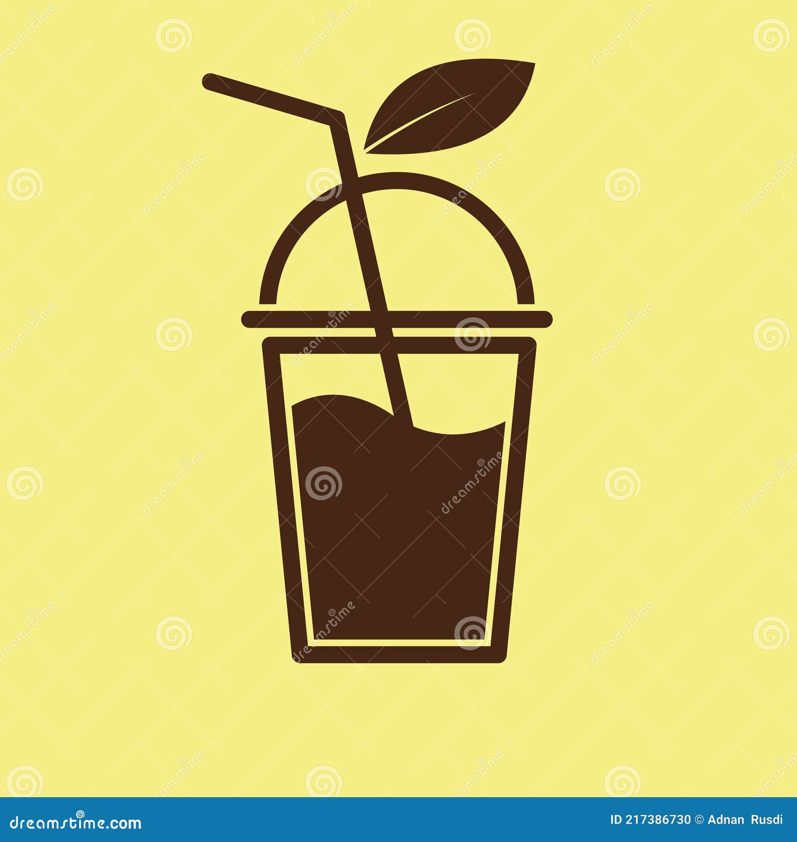 Thai Tea Cup Logo Vector Illustration Stock Vector - Illustration of ...