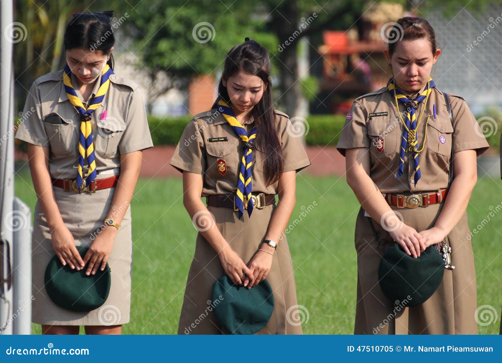 Thai teacher scout camp editorial image. Image of people - 47510705