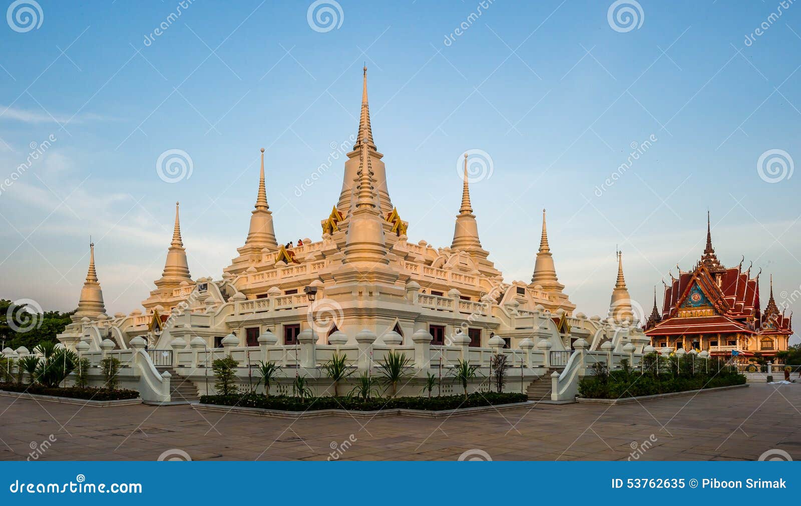 Thai Temple stock image. Image of religion, historical - 53762635
