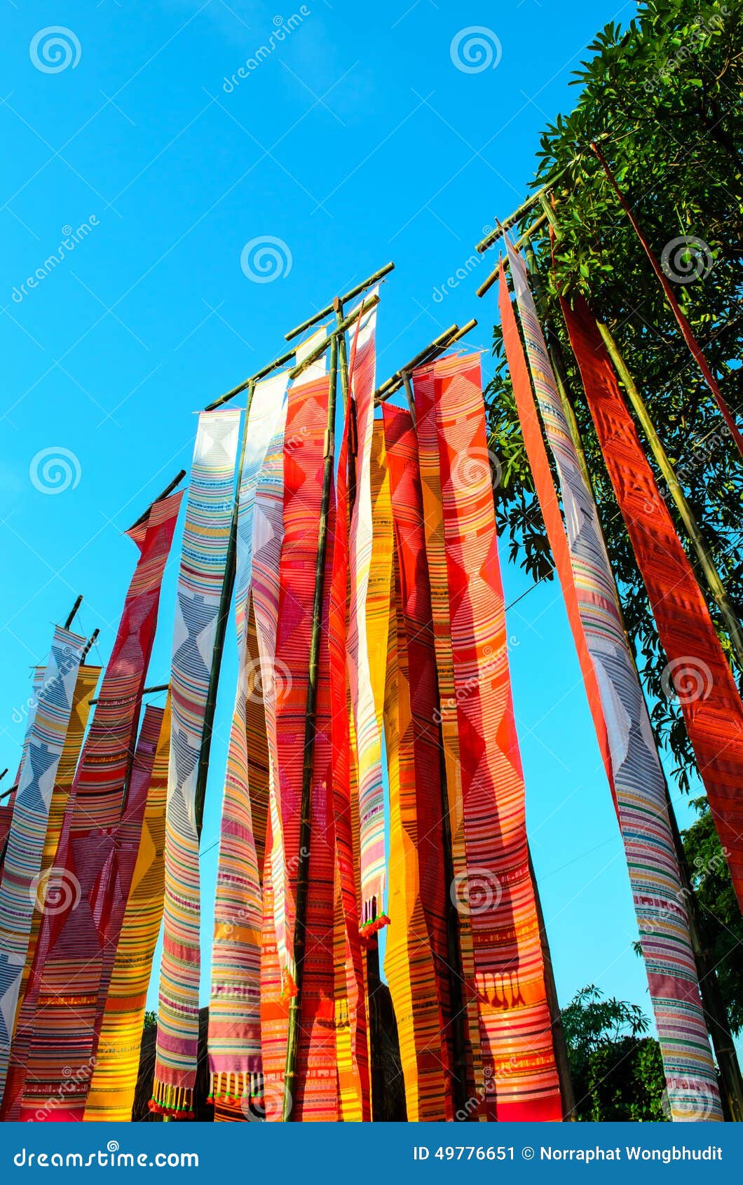 Thai Temple Banners stock image. Image of modernobject - 49776651