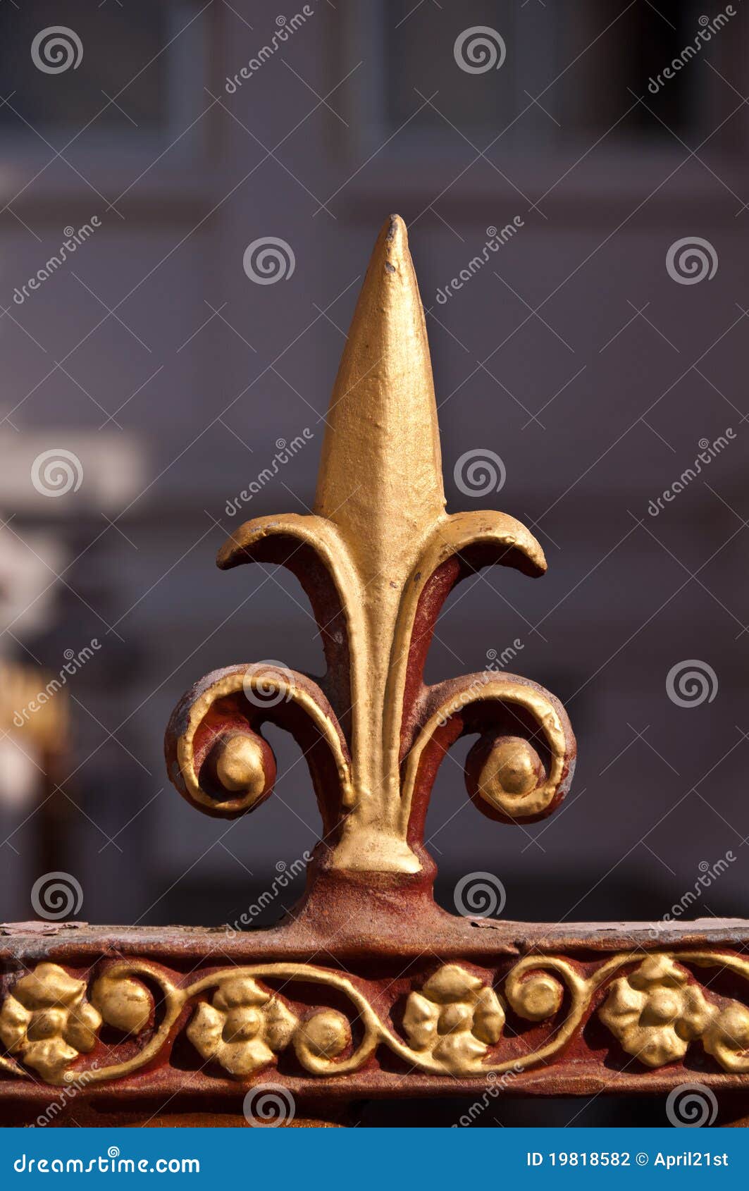 Thai temple fence stock photo. Image of architecture - 19818582