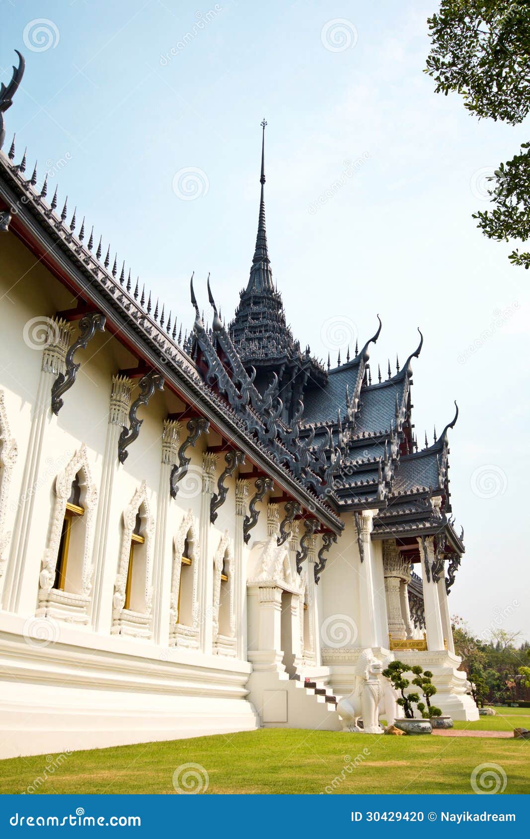 Thai Temple stock photo. Image of architecture, asian - 30429420