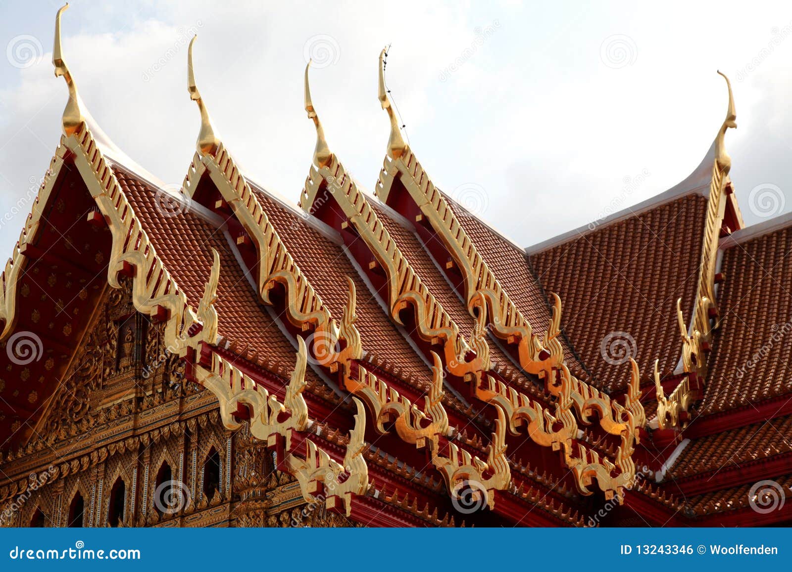 Thai Temple Roof Stock Photography | CartoonDealer.com #41932796