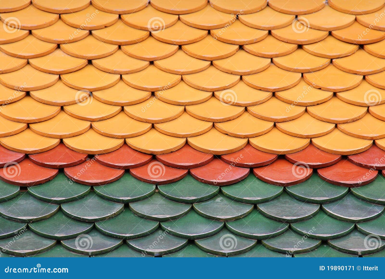 Thai temple tiles stock image. Image of temple, ancient - 19890171