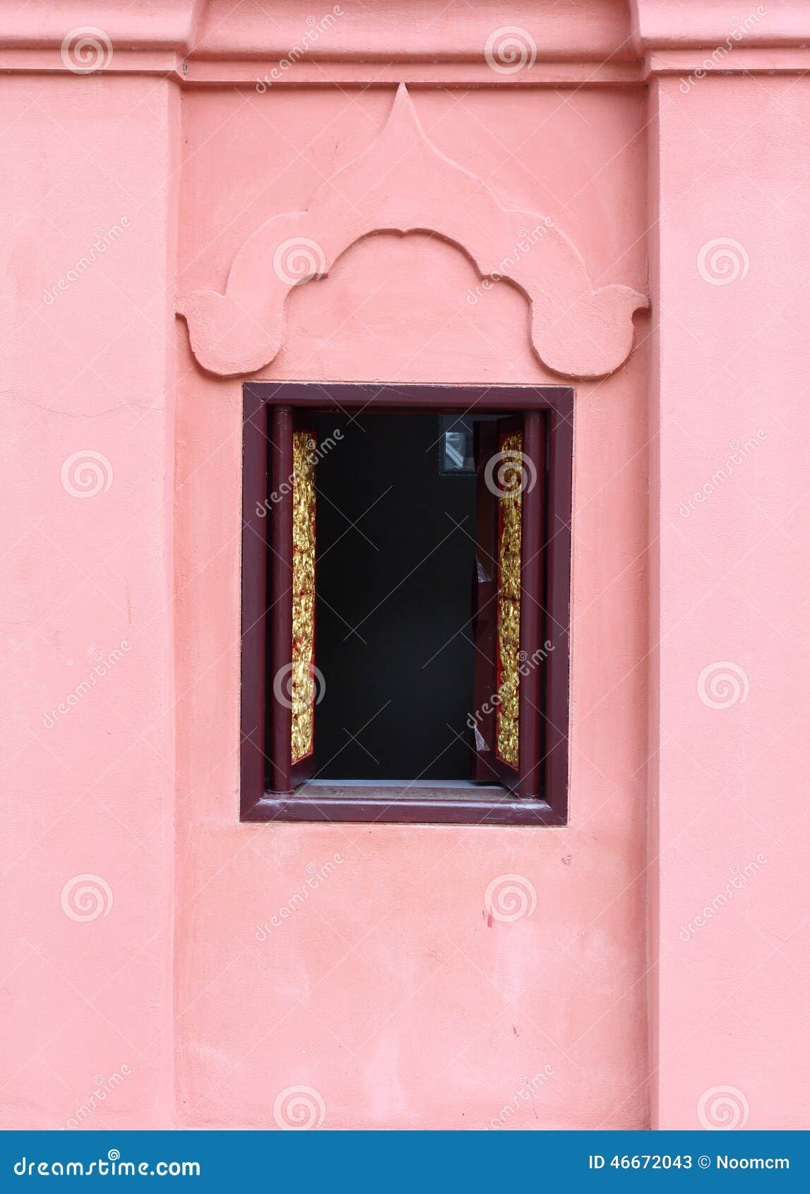 Thai Temple Window. Royalty-Free Stock Photography | CartoonDealer.com ...