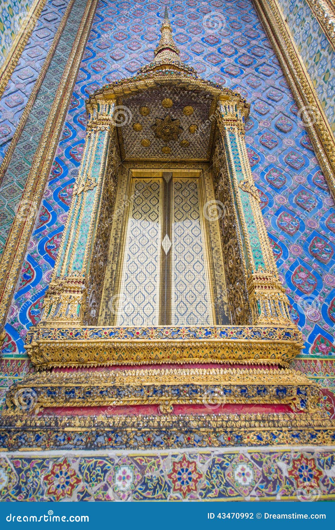 Thai Art Windows In Temple Stock Image | CartoonDealer.com #32808541