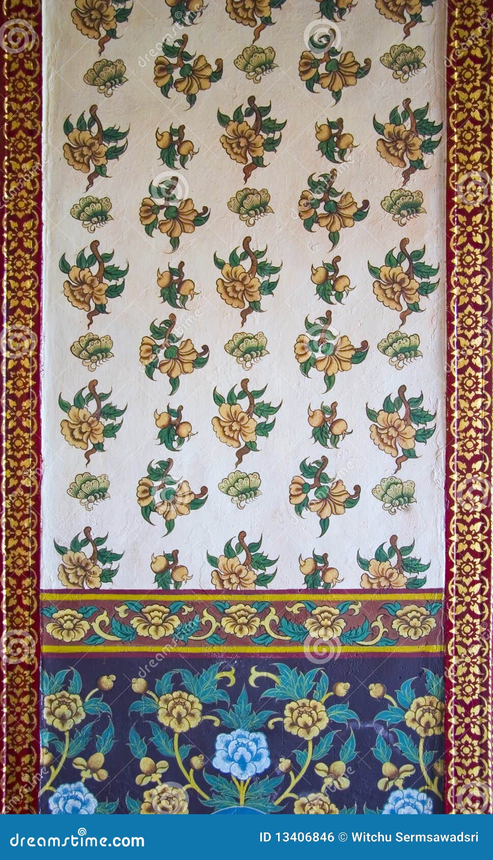 Thai texture 07 stock photo. Image of texture, temple - 13406846