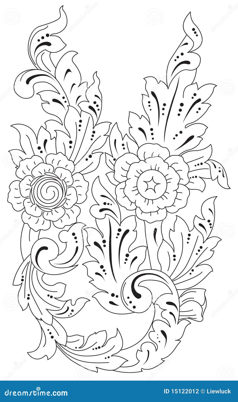 Thai Texture Vector Illustration | CartoonDealer.com #15122018