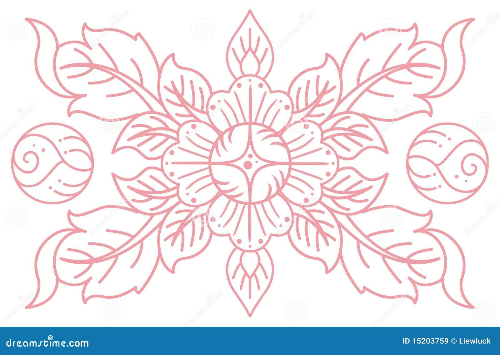 Thai texture stock vector. Illustration of folk, gradients - 15203759