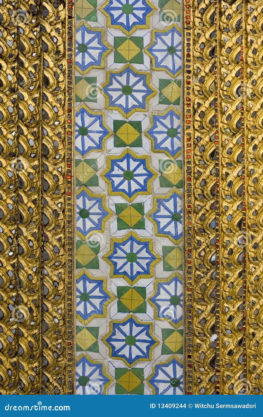 Thai texture 17 stock photo. Image of temple, asia, texture - 13409244