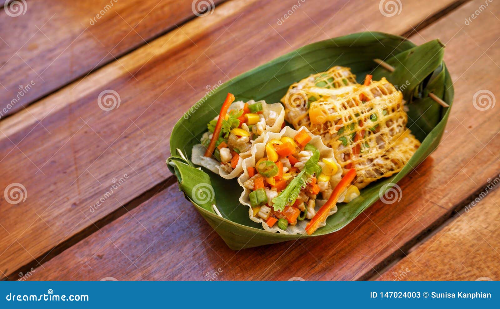 Thai traditional appetizer stock image. Image of fried - 147024003
