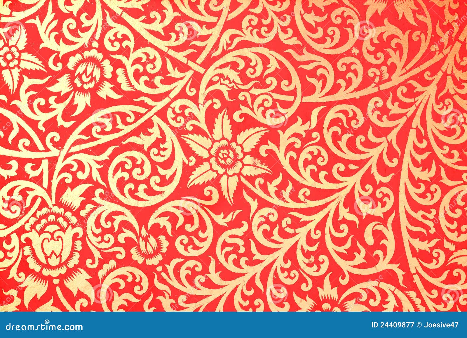 Lai Thai In Traditional Thai Style Painting Art Royalty-Free Stock ...