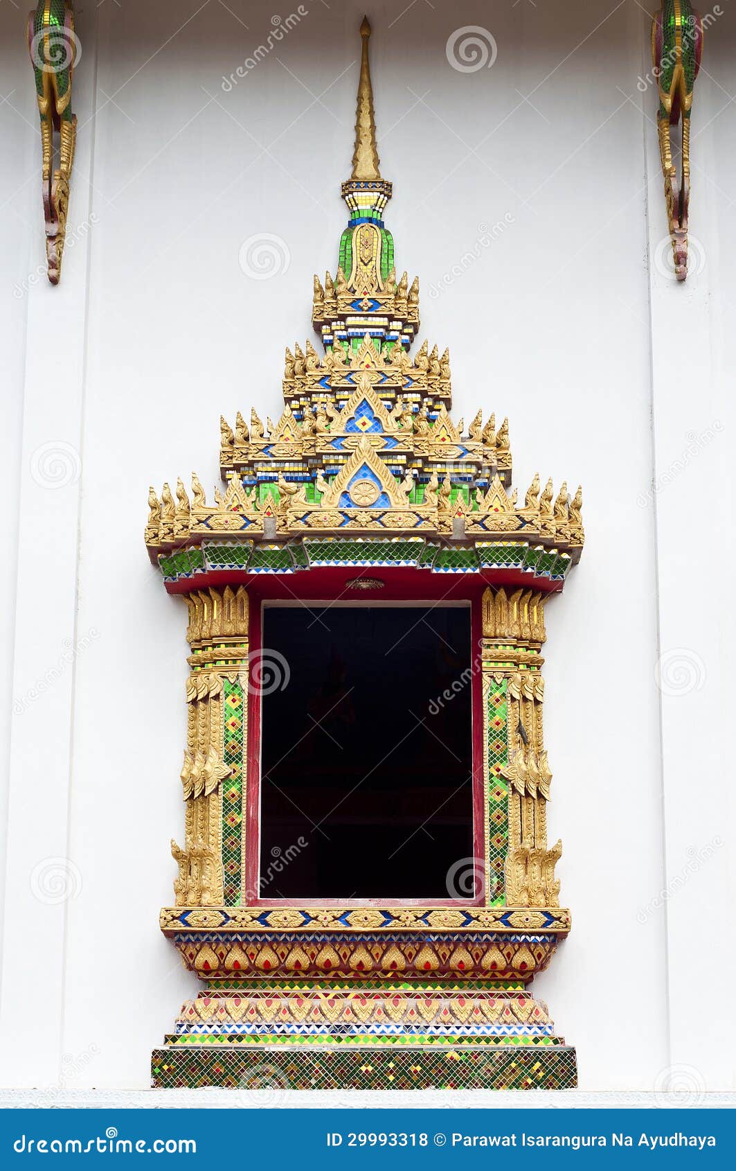 Temple window. stock photo. Image of oriental, clay, historical - 29993318