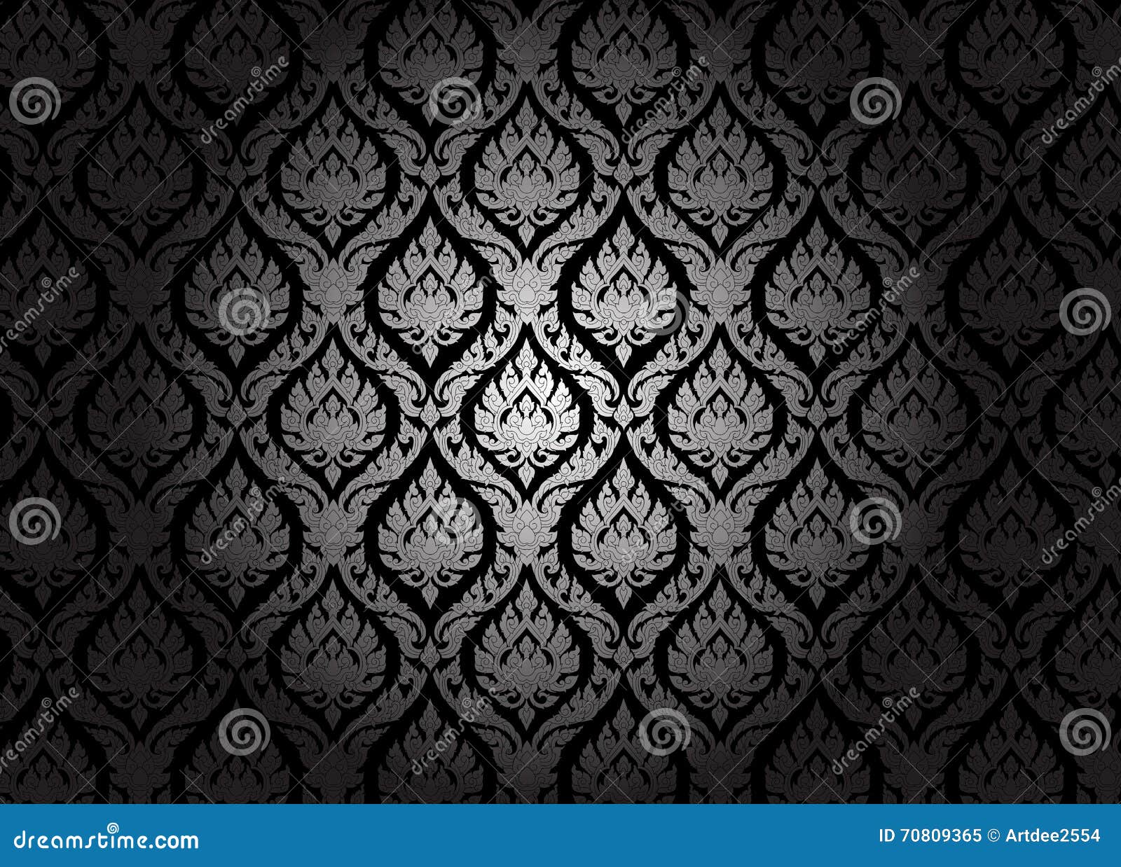Thai Traditional Art. Thai Art Background, Thai Art Pattern Stock ...
