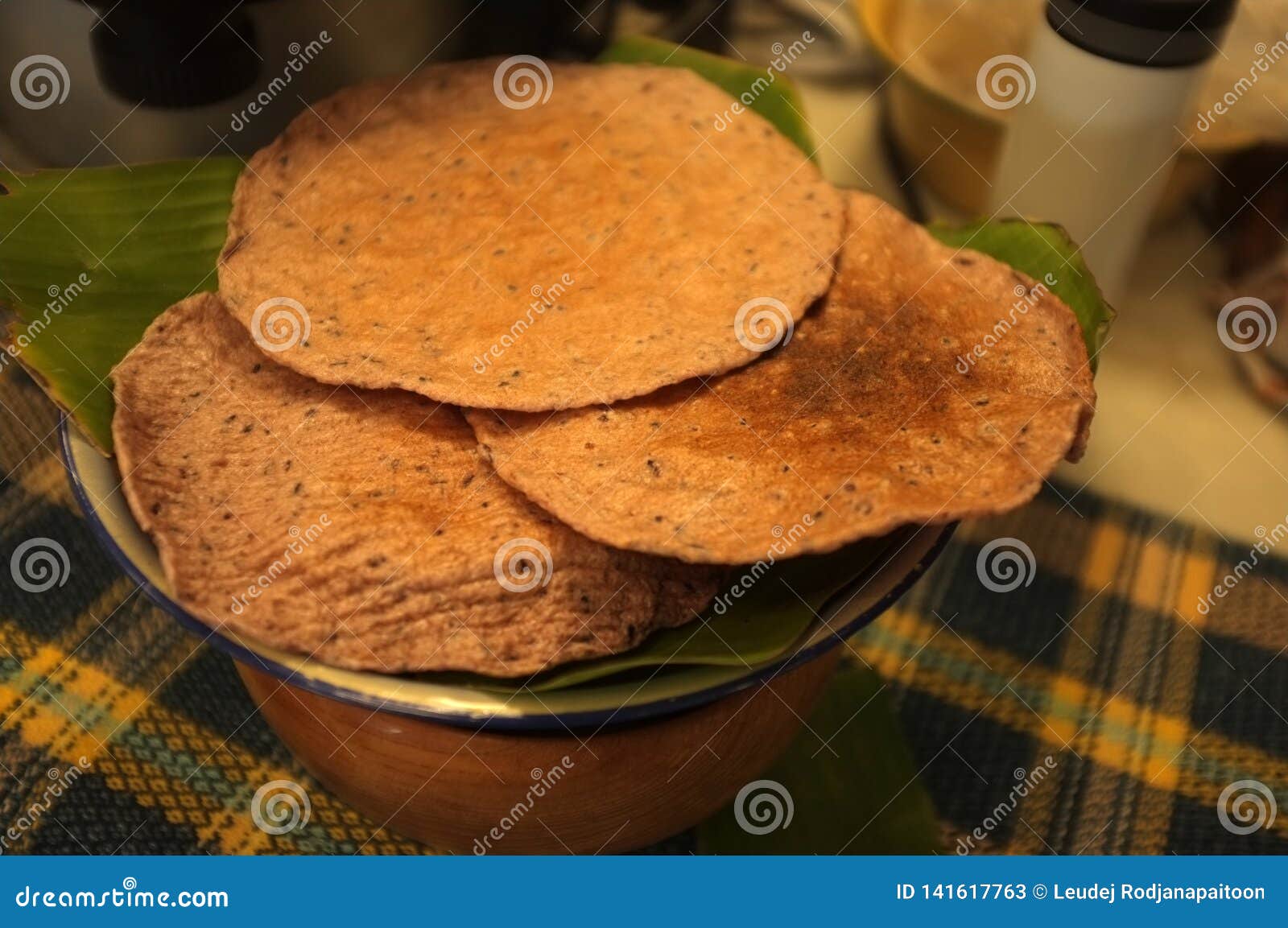 Thai Traditional Dessert Snacks Stock Image - Image of abstract, broil ...