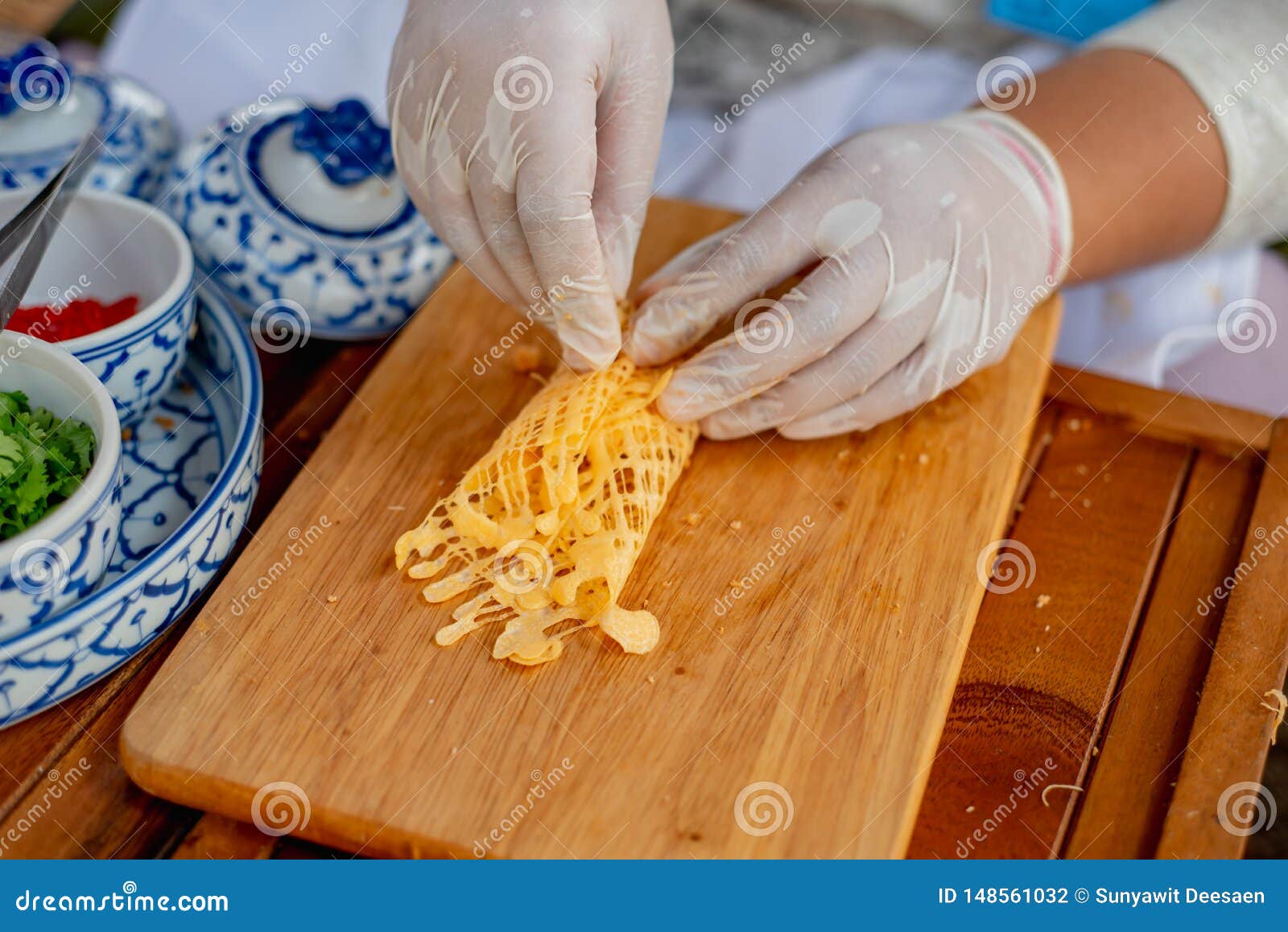 Thai Traditional Dessert, Thai Sweets, or Khanom Thai Stock Photo ...