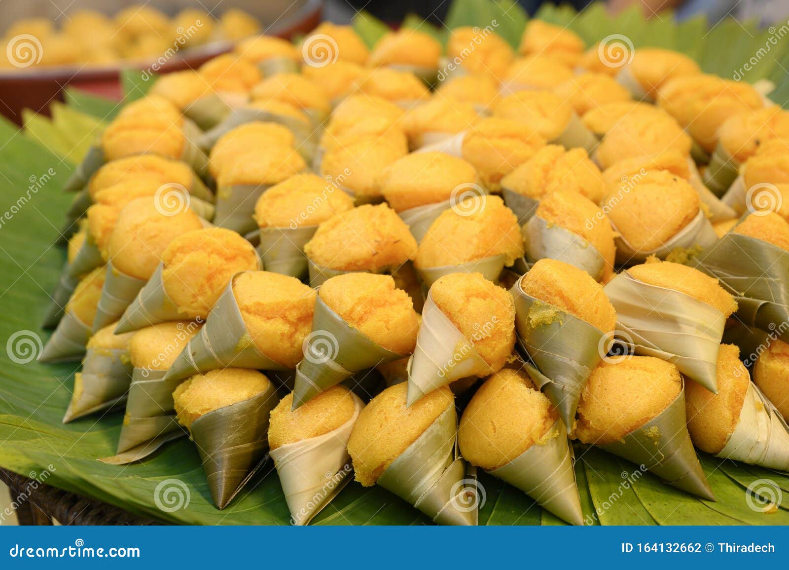 Thai traditional dessert stock photo. Image of sugar - 164132662