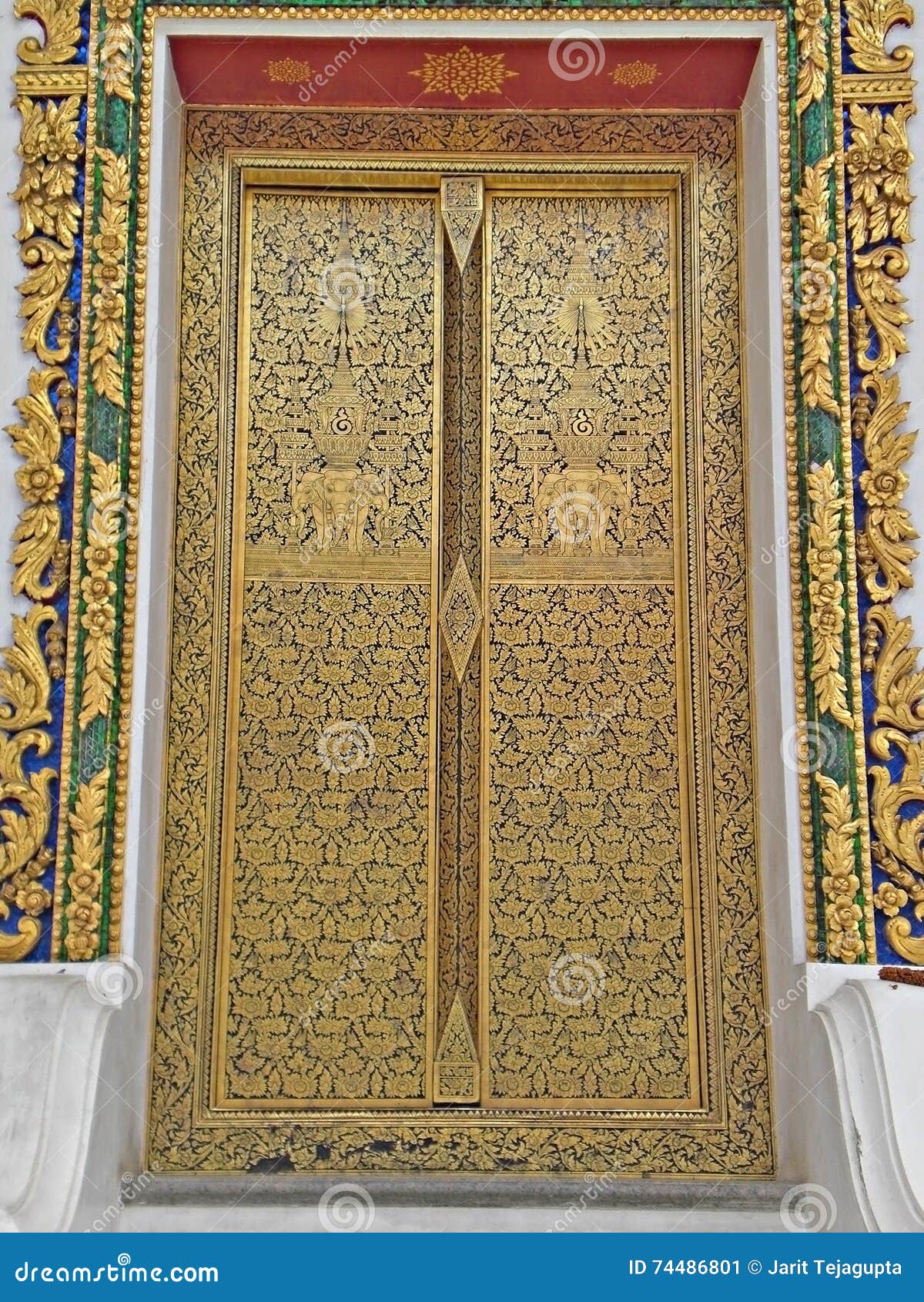 Thai traditional element stock image. Image of covered - 74486801