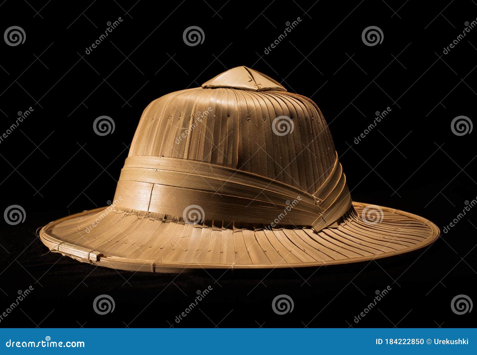 Thai traditional hat stock photo. Image of thailand - 184222850