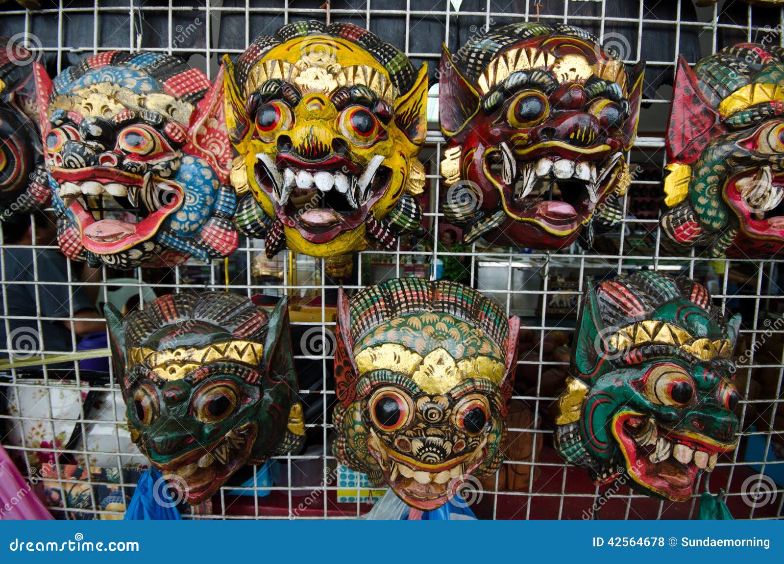 Thai traditional mask stock photo. Image of style, literature - 42564678