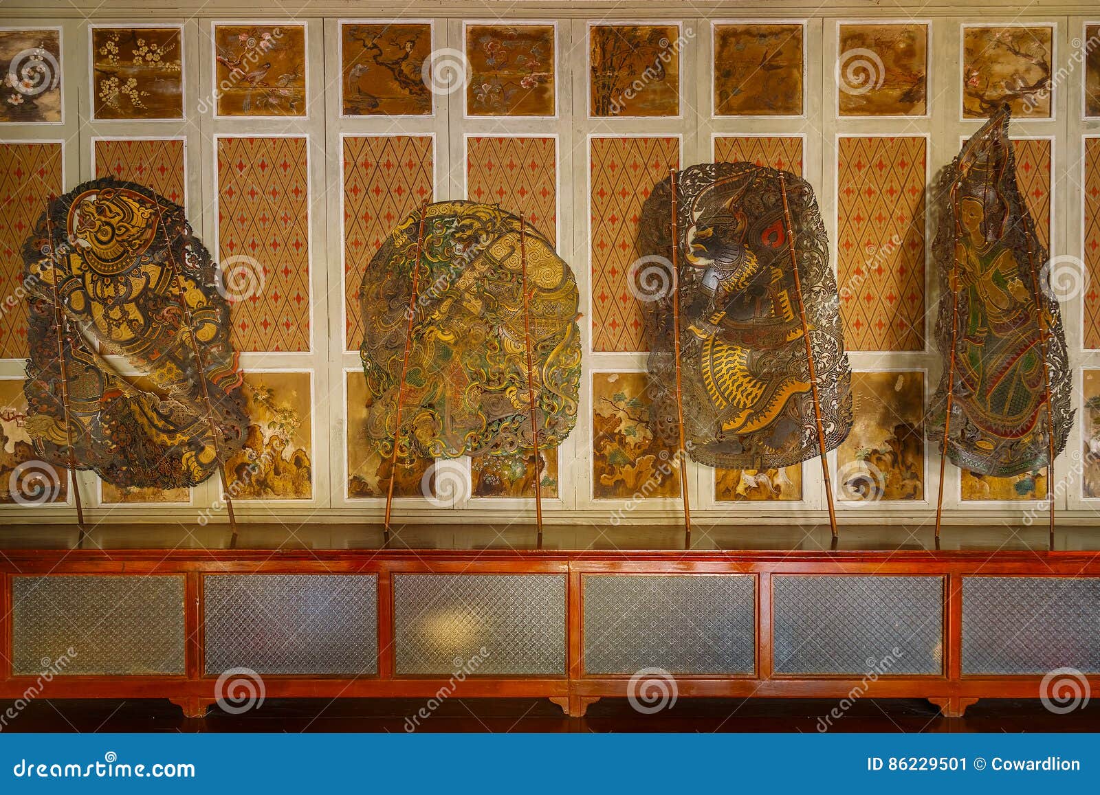 Thai Traditional Shadow Puppets Stock Image - Image of tradition ...