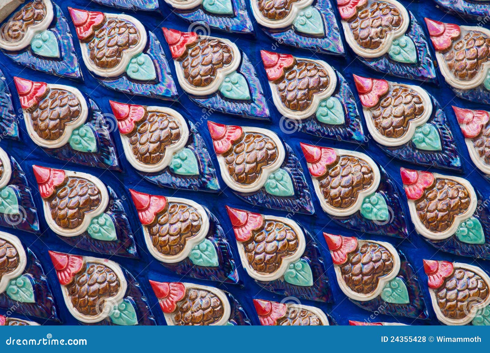 Thai traditional texture stock photo. Image of architecture - 24355428