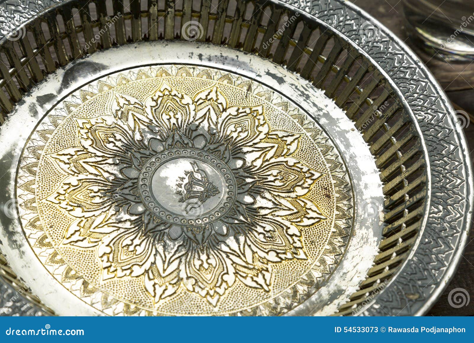 Thai Vintage Wooden Clock Stock Photo | CartoonDealer.com #30244470