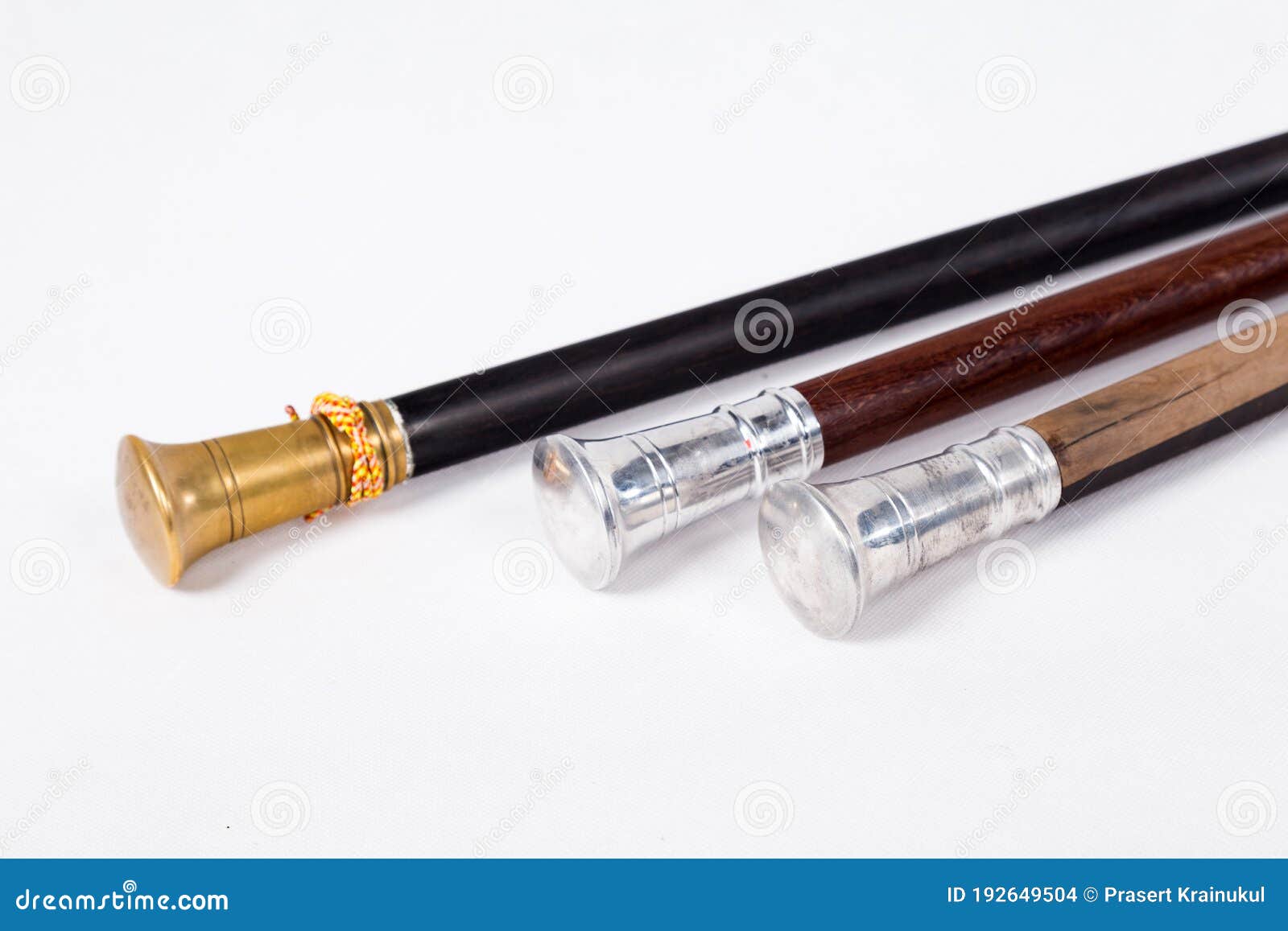 Thai Walking Stick on White Background Stock Photo - Image of object ...