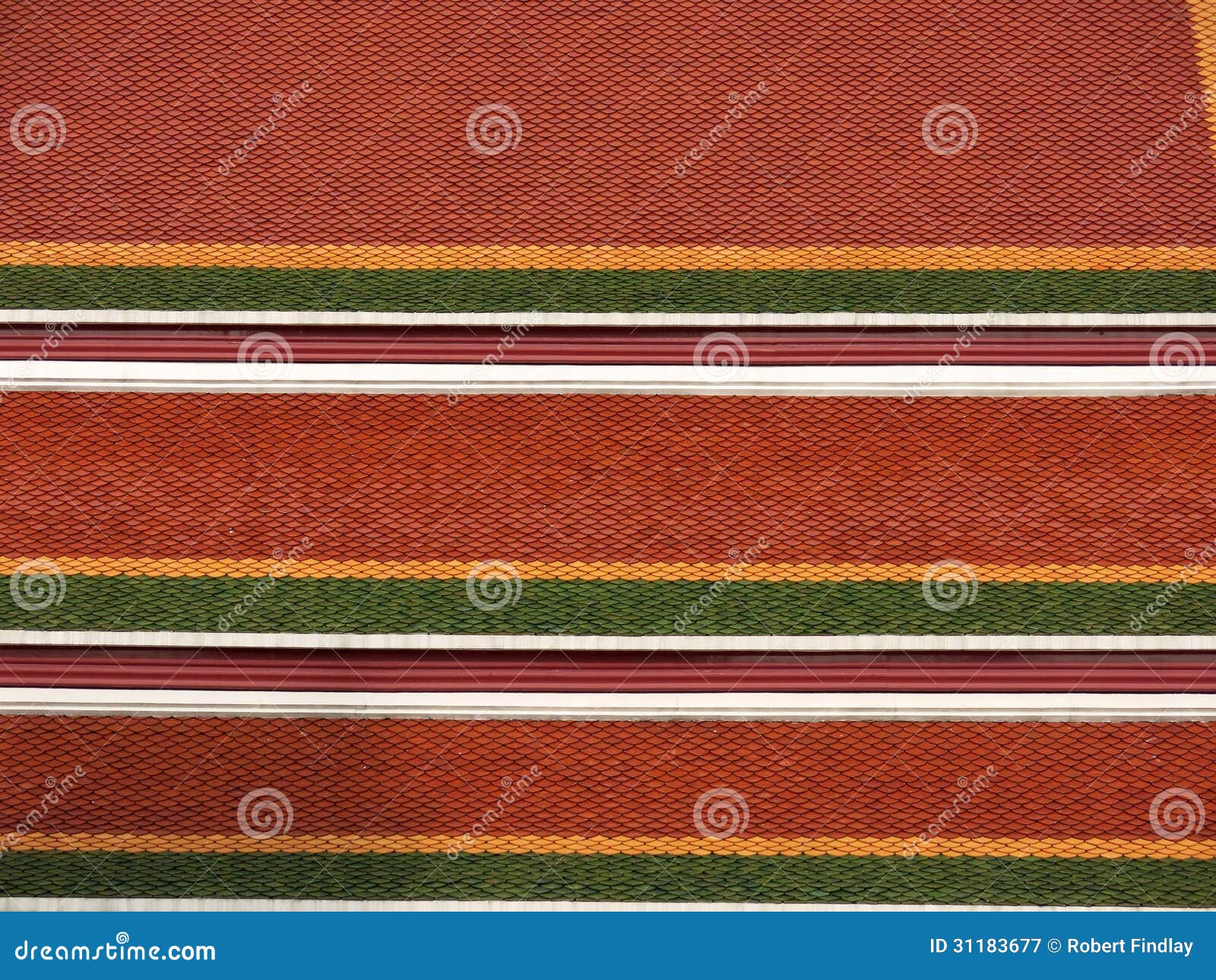 Thai Wat Roof Pattern stock image. Image of roof, lines - 31183677
