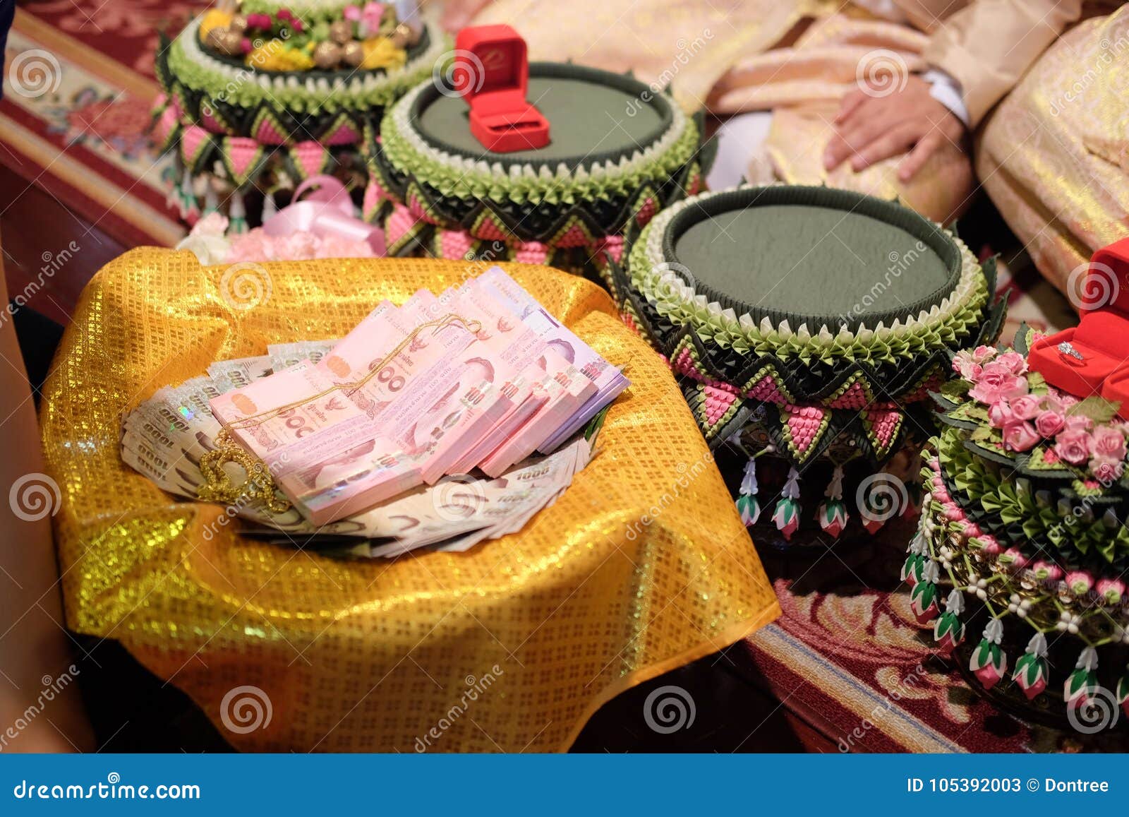 Thai wedding bride price stock image. Image of marriage - 105392003