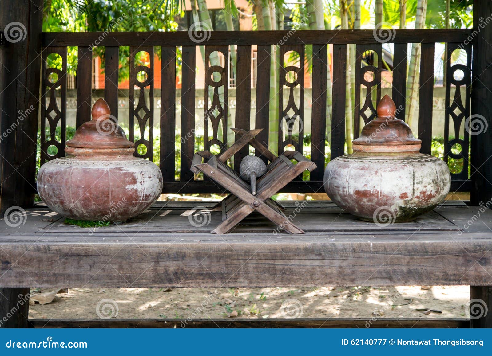 Thai Welcome Drinking Water Stock Image - Image of style, northern ...