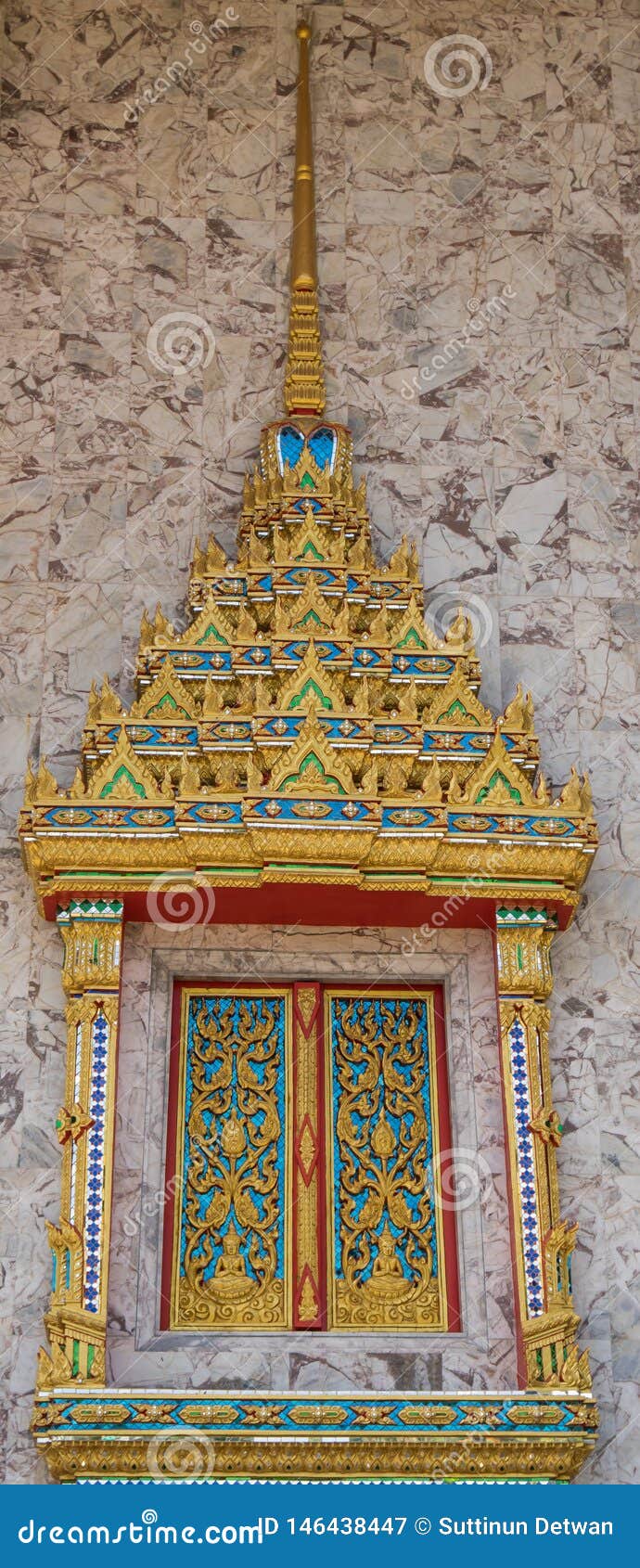 Thai Art Windows In Temple Stock Image | CartoonDealer.com #32808541