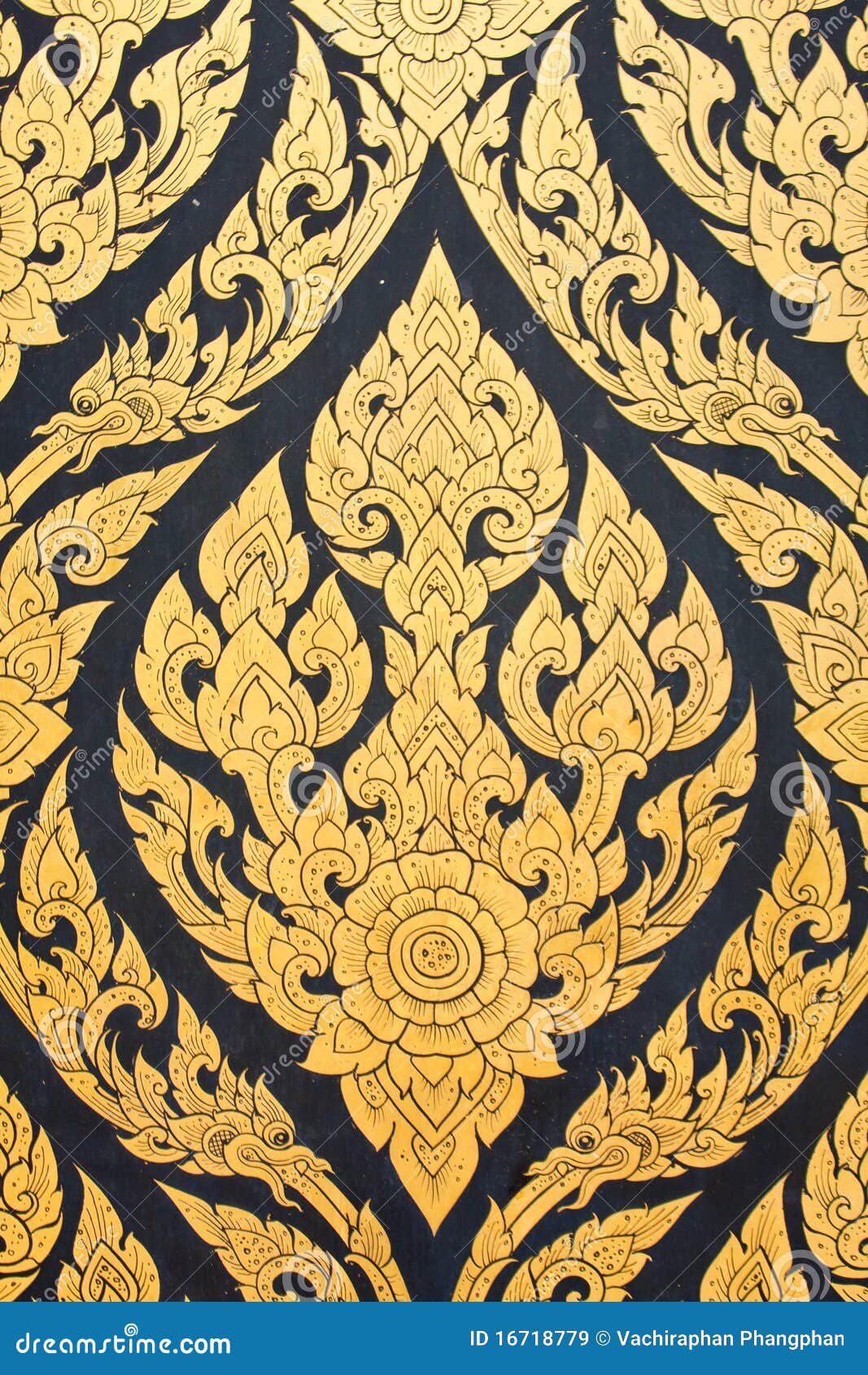 Thai Writing Patterns. Royalty-Free Stock Photography | CartoonDealer ...